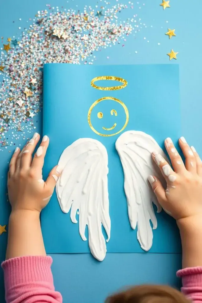 Joyful Christmas Handprint Crafts Ideas - DIY Art and Crafts Ideas For ...