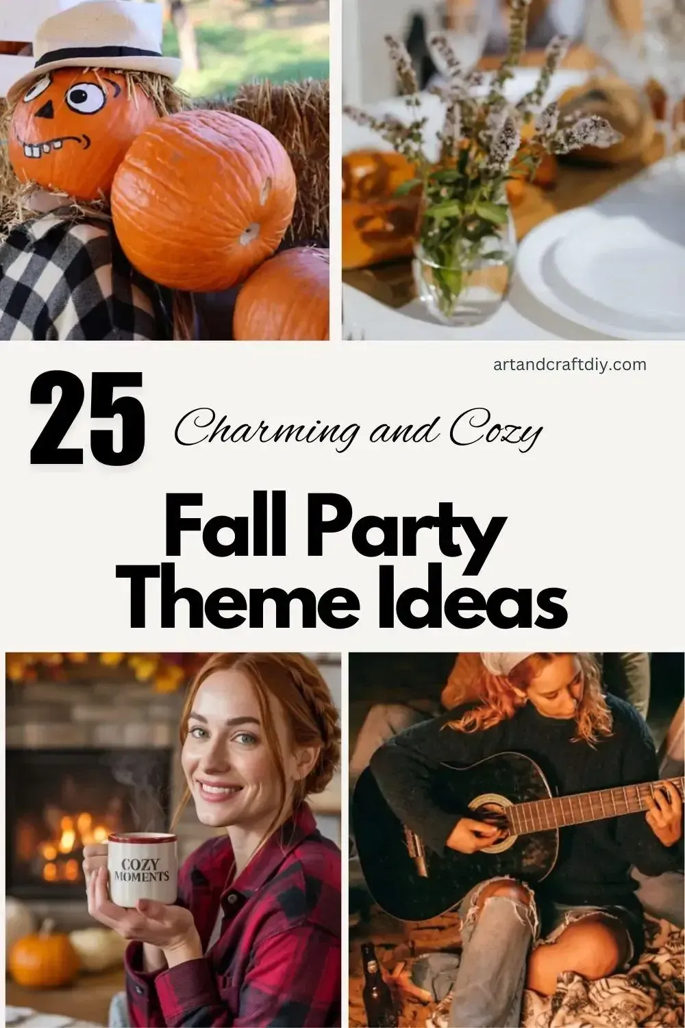 Charming and Cozy Fall Party Theme Ideas - DIY Art and Crafts Ideas For ...