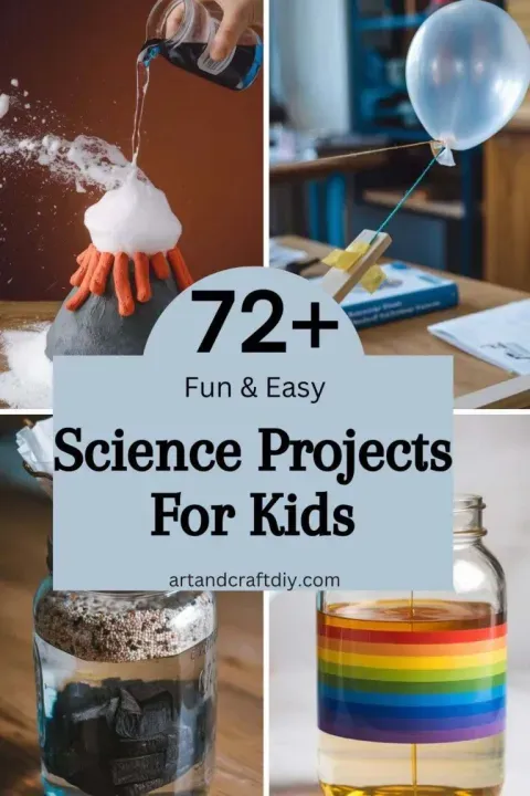 72+ Fun & Easy Science Projects For Kids - DIY Art and Crafts Ideas For ...