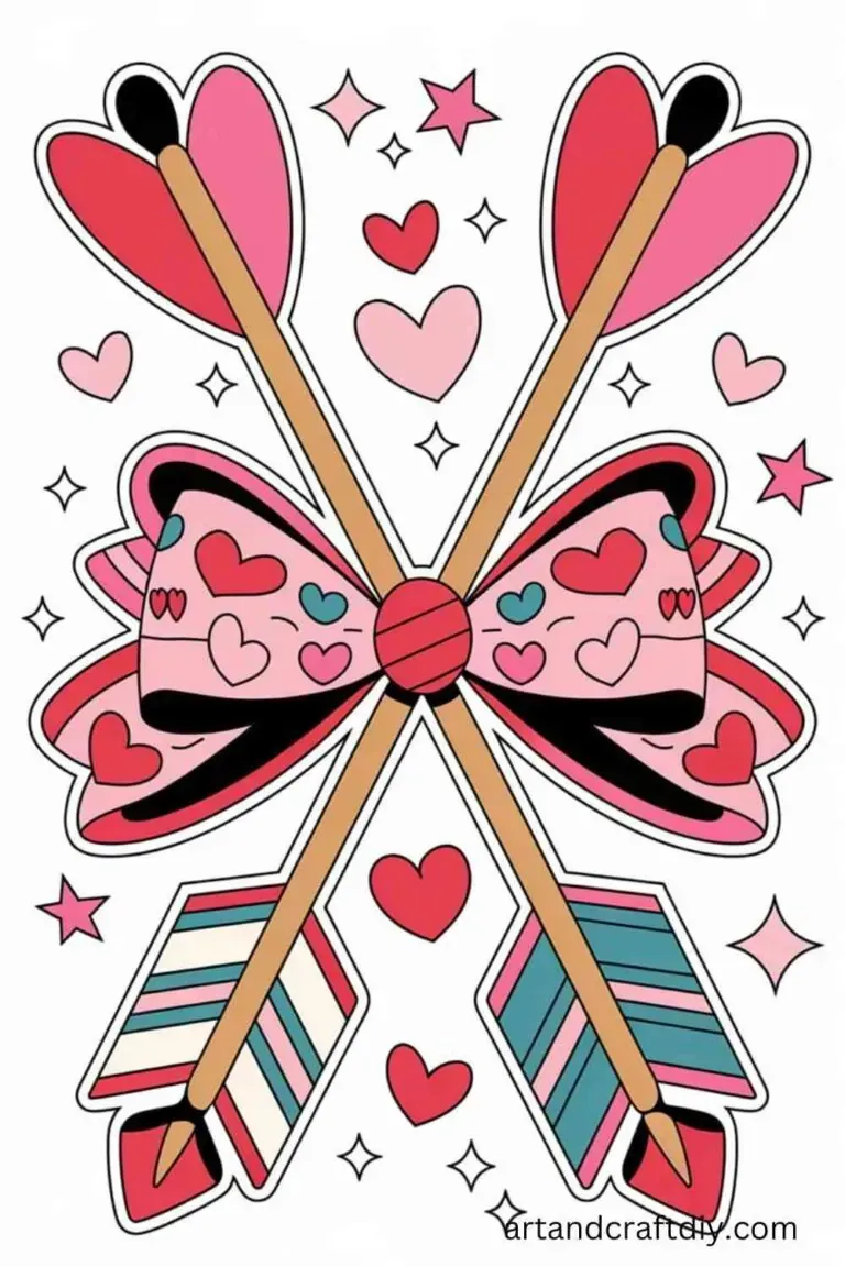 66+ Simple Printable Valentine Craft Templates - DIY Art and Crafts ...