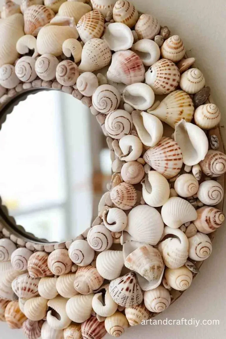 20+ Amazing Small Sea Shells Craft Ideas DIY - DIY Art and Crafts Ideas ...