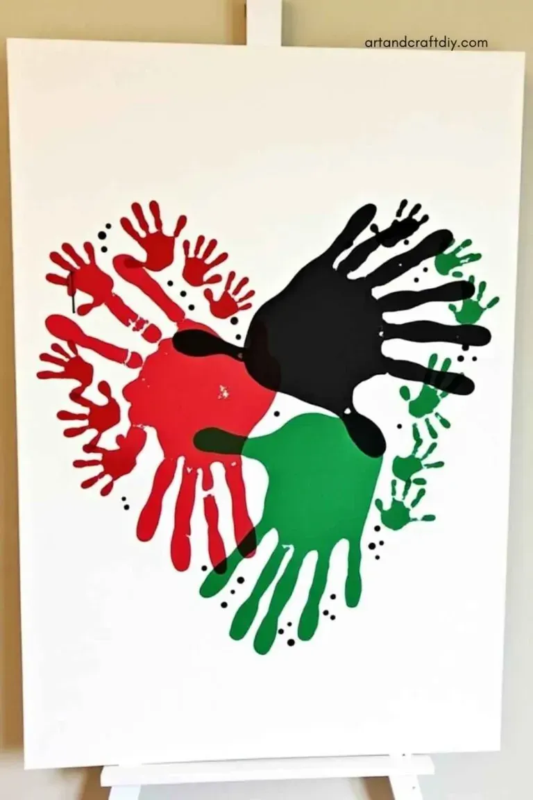 Meaningful Juneteenth Handprint Crafts for Kids - DIY Art and Crafts ...