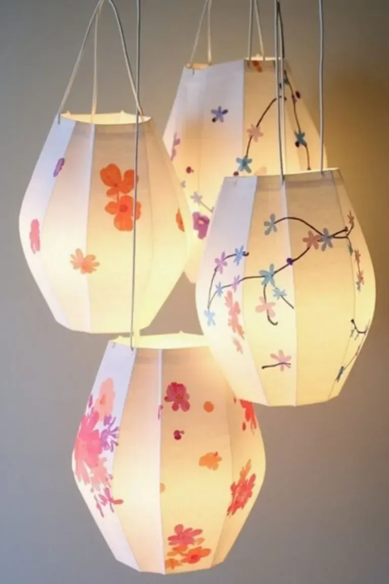 Creative Paper Lanterns Craft Ideas - DIY Art and Crafts Ideas For Kids ...