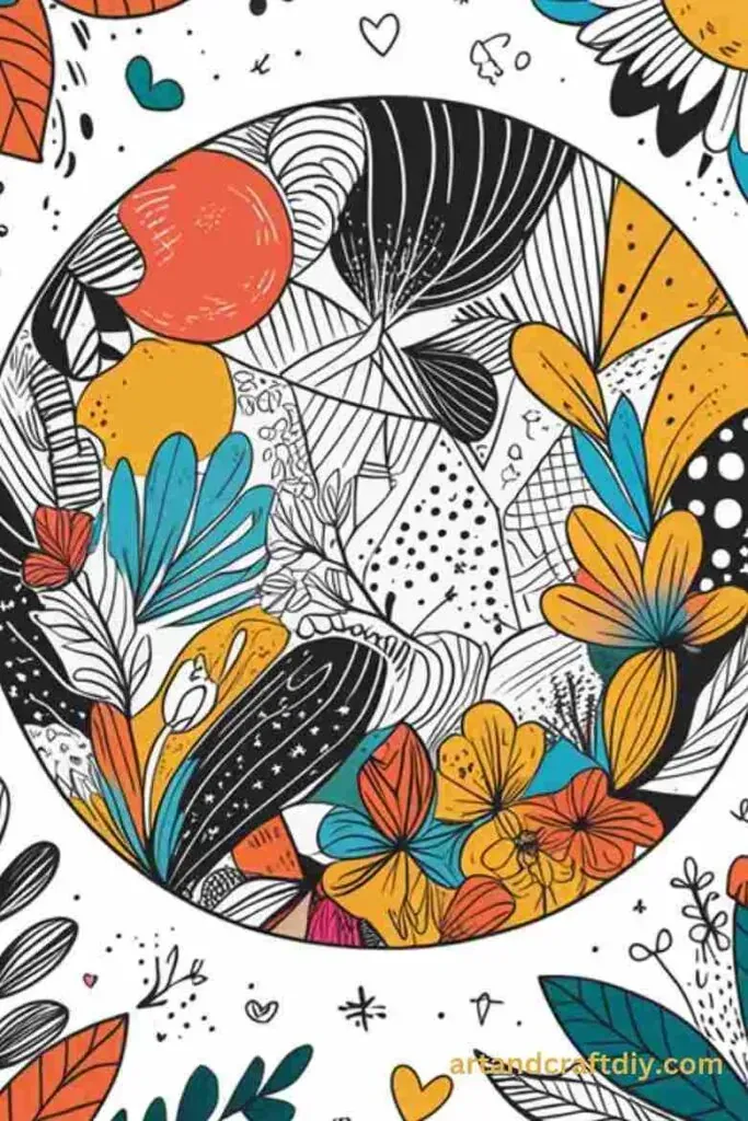 55+ Simple & Fun Circle Drawing Ideas - DIY Art and Crafts Ideas For ...