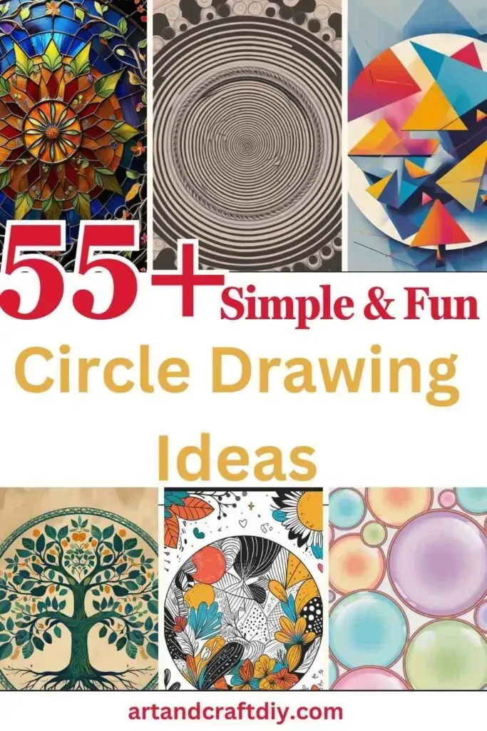 55+ Simple & Fun Circle Drawing Ideas - DIY Art and Crafts Ideas For ...
