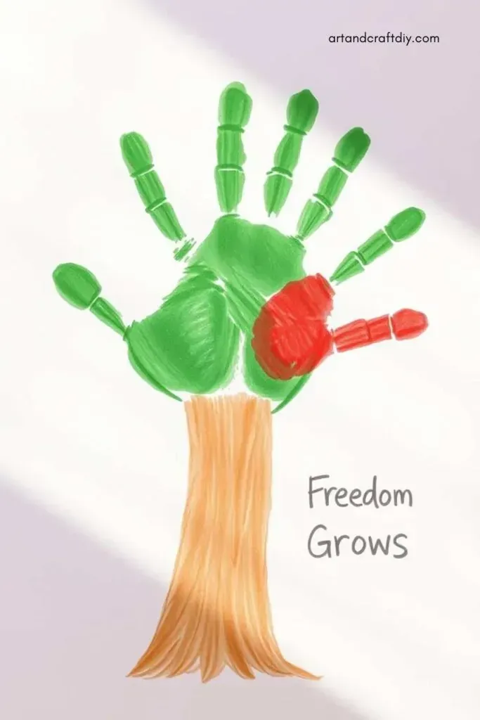 Meaningful Juneteenth Handprint Crafts for Kids - DIY Art and Crafts ...